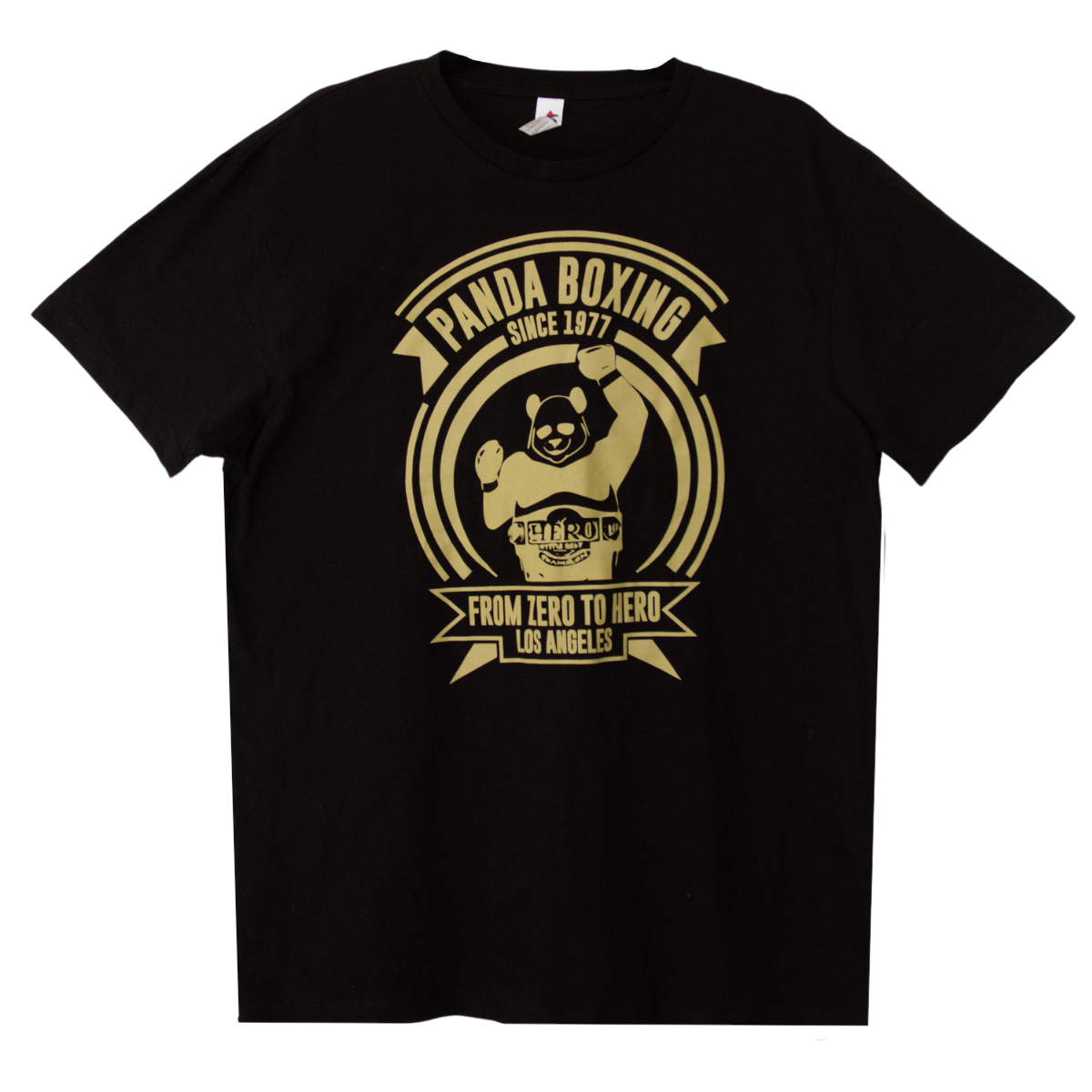 Panda Boxing Gym From Zero to Hero Logo Tshirt – PANDA BOXING OFFICIAL
